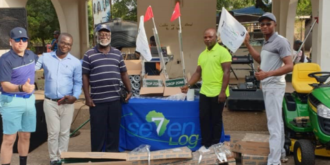 SEVENLOG DONATES GOLF EQUIPMENT TO THE TEMA GOLF CLUB | SevenLog